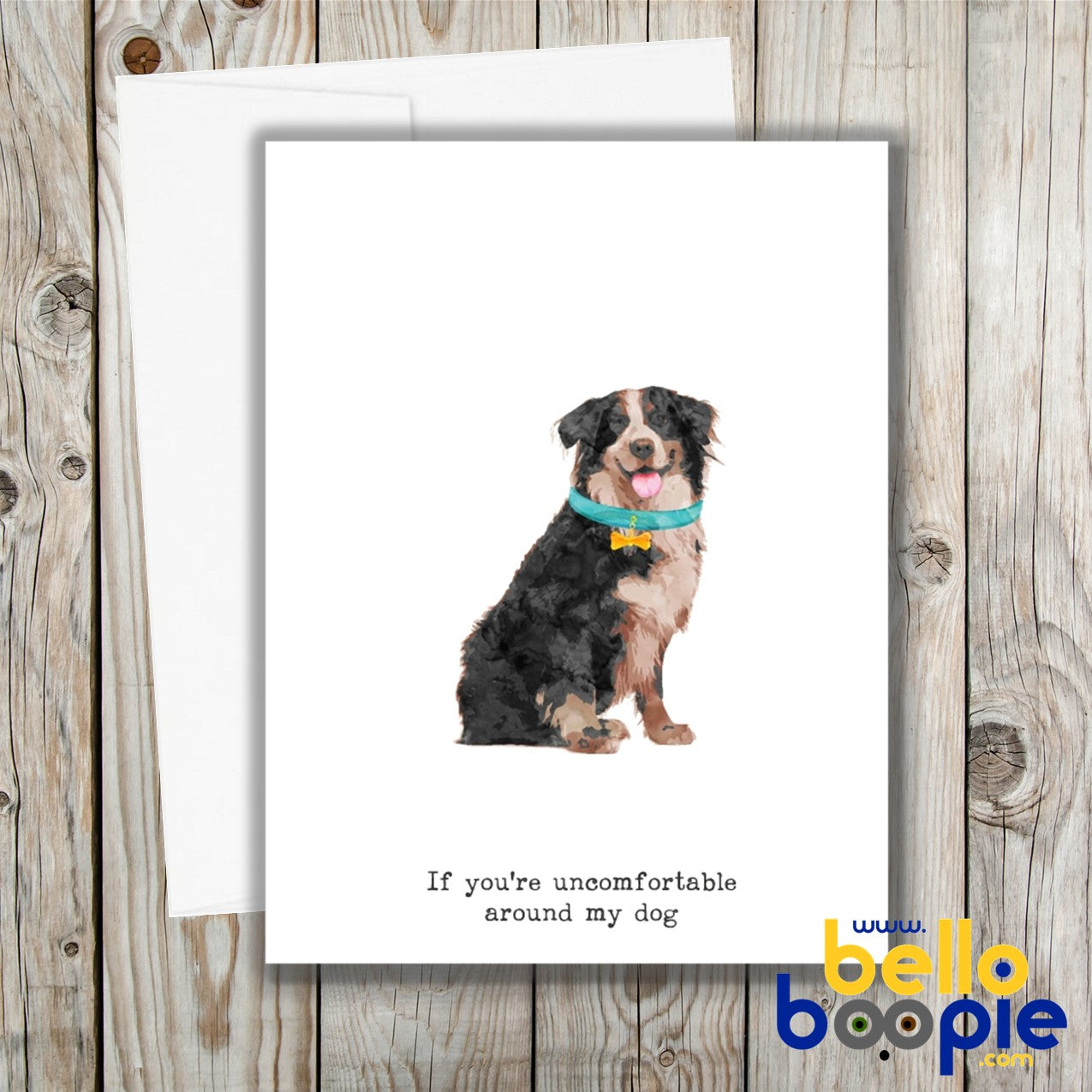 Bello Boopie: A Funny Fur Baby Greeting Card